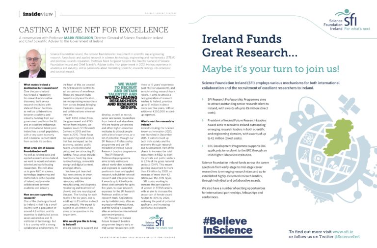 Case Study: Science Foundation Ireland - Nature Partnerships